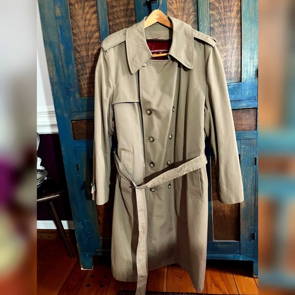 Arnie | Jackets & Coats | Vintage Arnold Palmer Arnie Trench Coat ...
